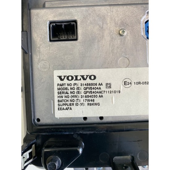 Display Volvo S60 V60 V60CC XC60 XC90 XC40 V90 V90CC 31456506 36012820 36003040 36010459 36010873